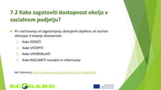 Io4 Enota 7: Oblikovanje vključujočih vrtov | PPT