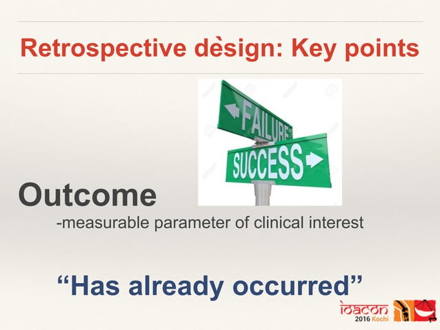 Retrospective Study Design | PDF