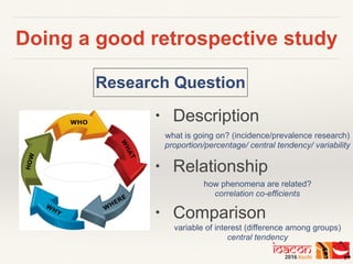 Retrospective Study Design | PDF