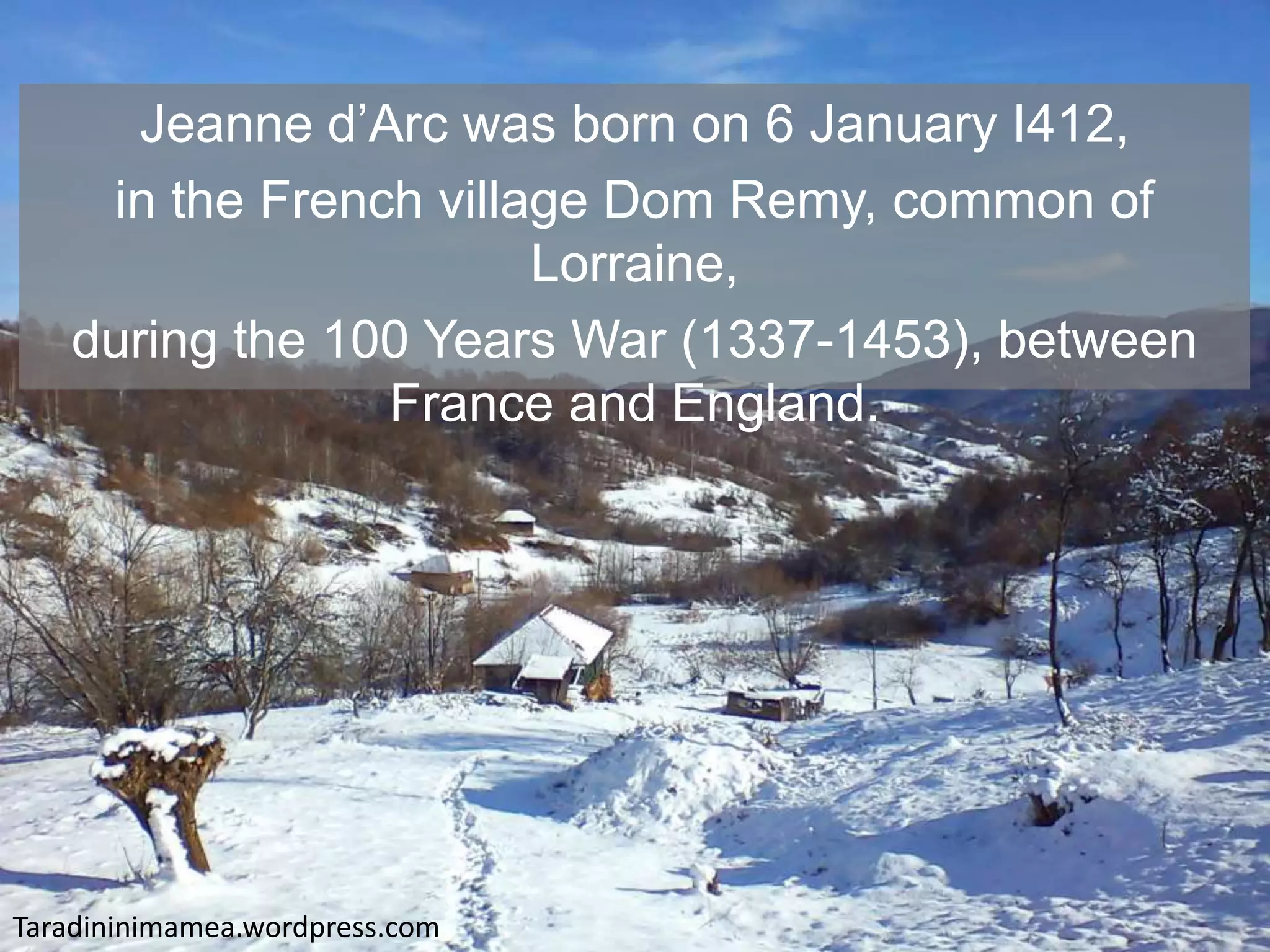 Jeanne d'Arc - The Brave Heroine Of France | PPT
