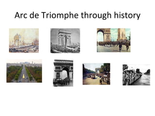 Arc de Triomphe from Paris | PPT