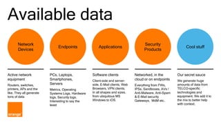 Needles, Haystacks and Algorithms: Using Machine Learning to detect complex threats | PPTX