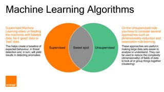 Needles, Haystacks and Algorithms: Using Machine Learning to detect complex threats | PPTX