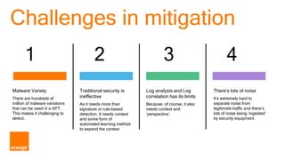 Needles, Haystacks and Algorithms: Using Machine Learning to detect complex threats | PPTX