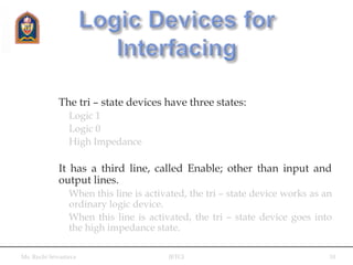 I/o and memory interfacing | PPTX