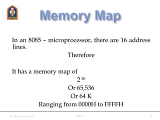 I/o and memory interfacing | PPTX