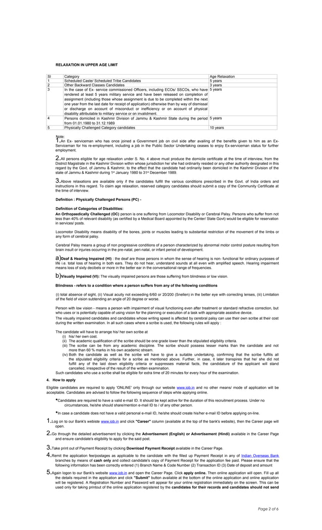 Iob recruitment 1000 po in this year | PDF