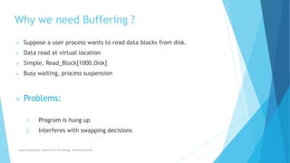 IO buffering | PPTX