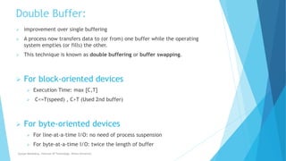 IO buffering | PPTX