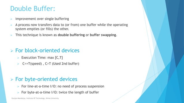 IO buffering | PPTX