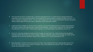 Inorganic and Organic Chemistry Finals PPt | PPTX