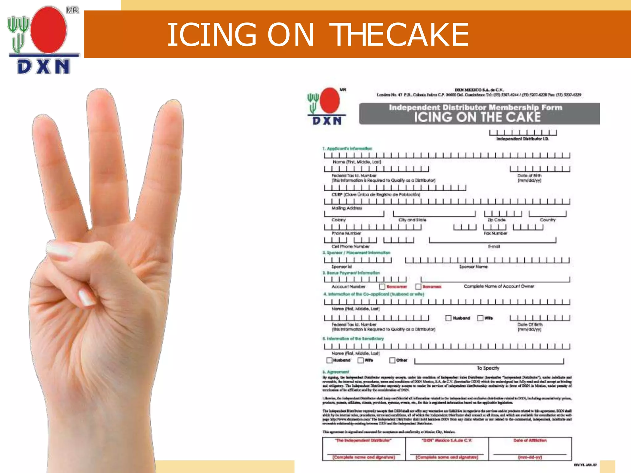 DXN IOC plan in INDIA | PPTX