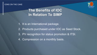IOC - Icing on the Cake | PPT