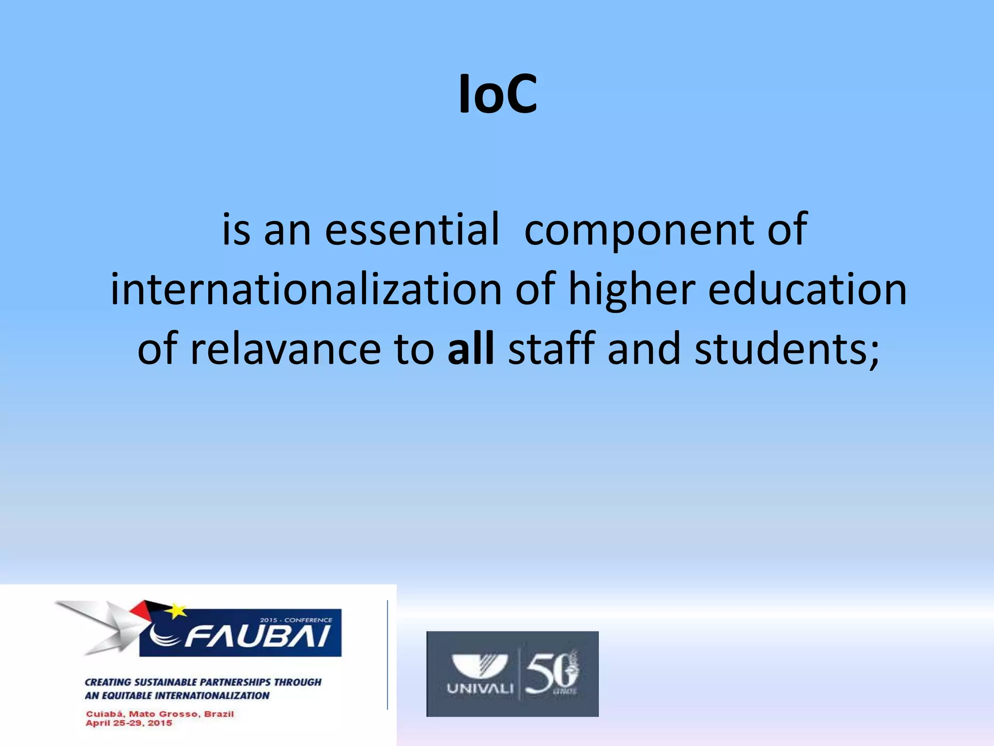 IoC enablers and blockers teaching and learning processes | PPT