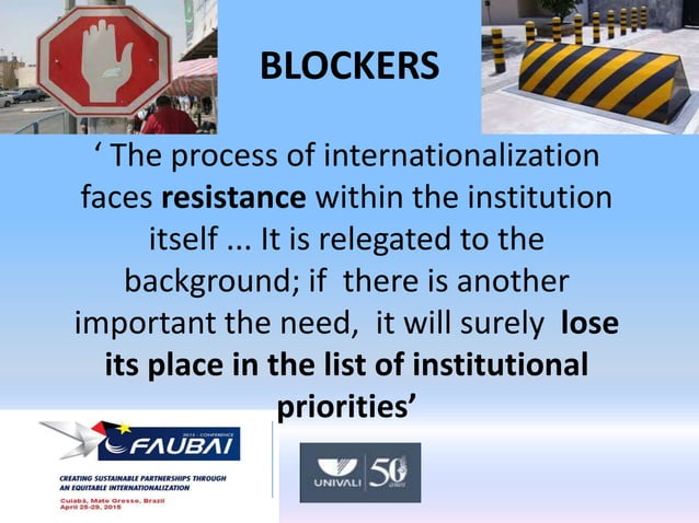 IoC enablers and blockers teaching and learning processes | PPT