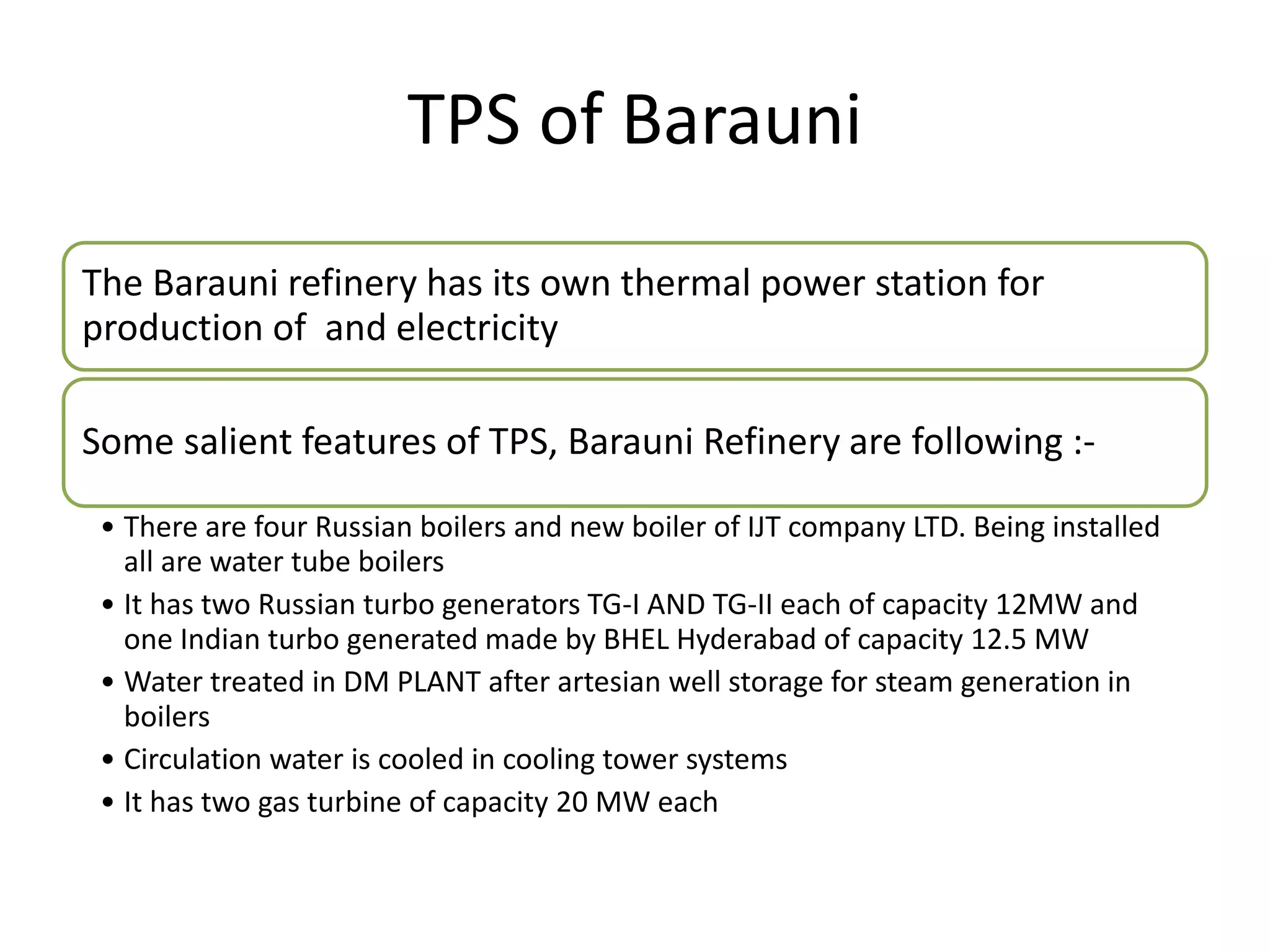 Iocl barauni presentation ppt. | PPTX | Business | Business and Finance