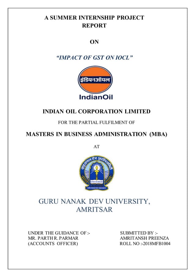 Iocl gst report | DOCX