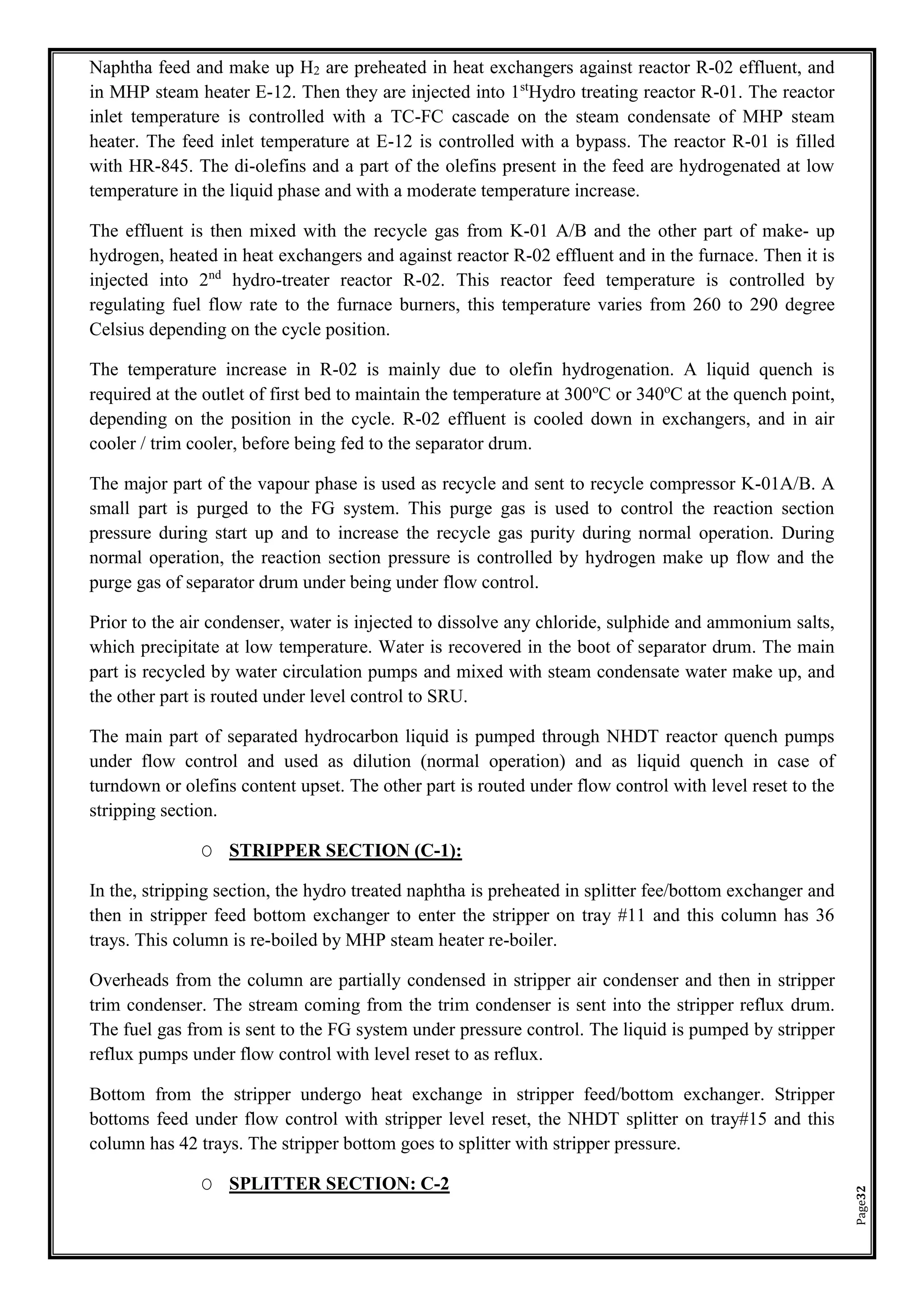 Iocl industrial training_chemical_engineering_report | PDF