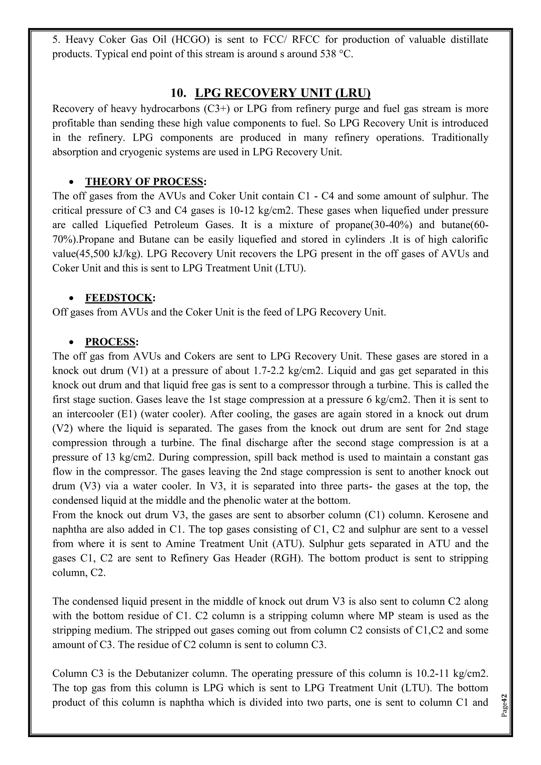 Iocl industrial training_chemical_engineering_report | PDF