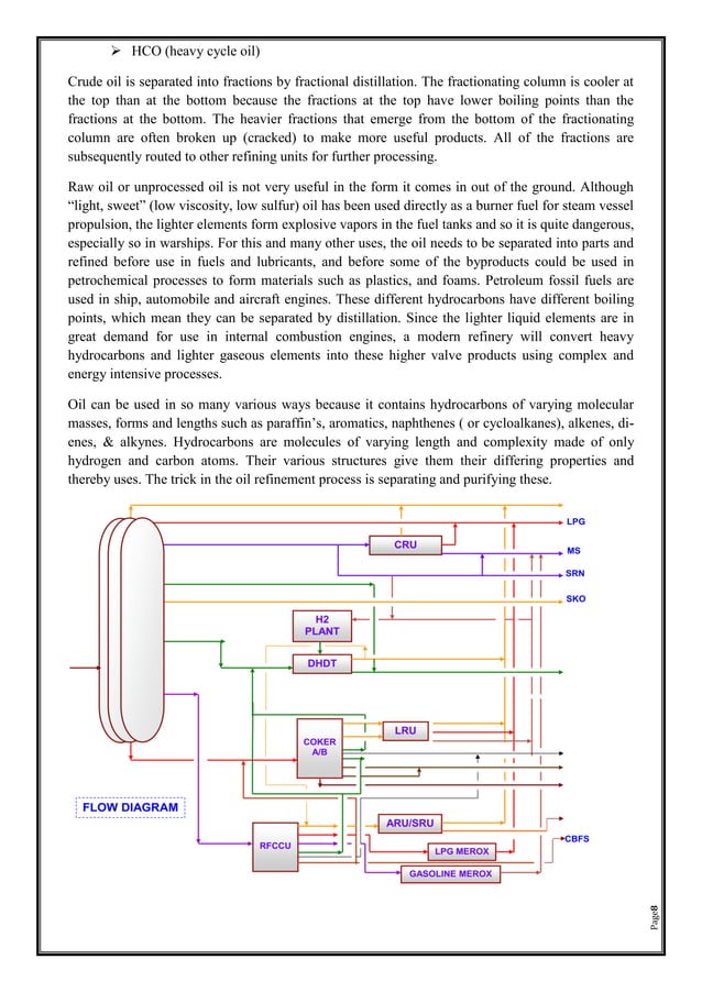 Iocl industrial training_chemical_engineering_report | PDF | Chemistry | Science