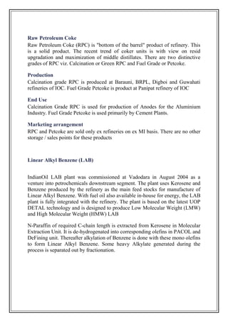 Iocl report | PDF | Business Utilities | Business