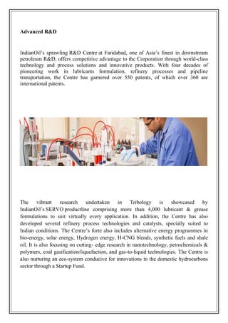 Iocl report | PDF | Business Utilities | Business