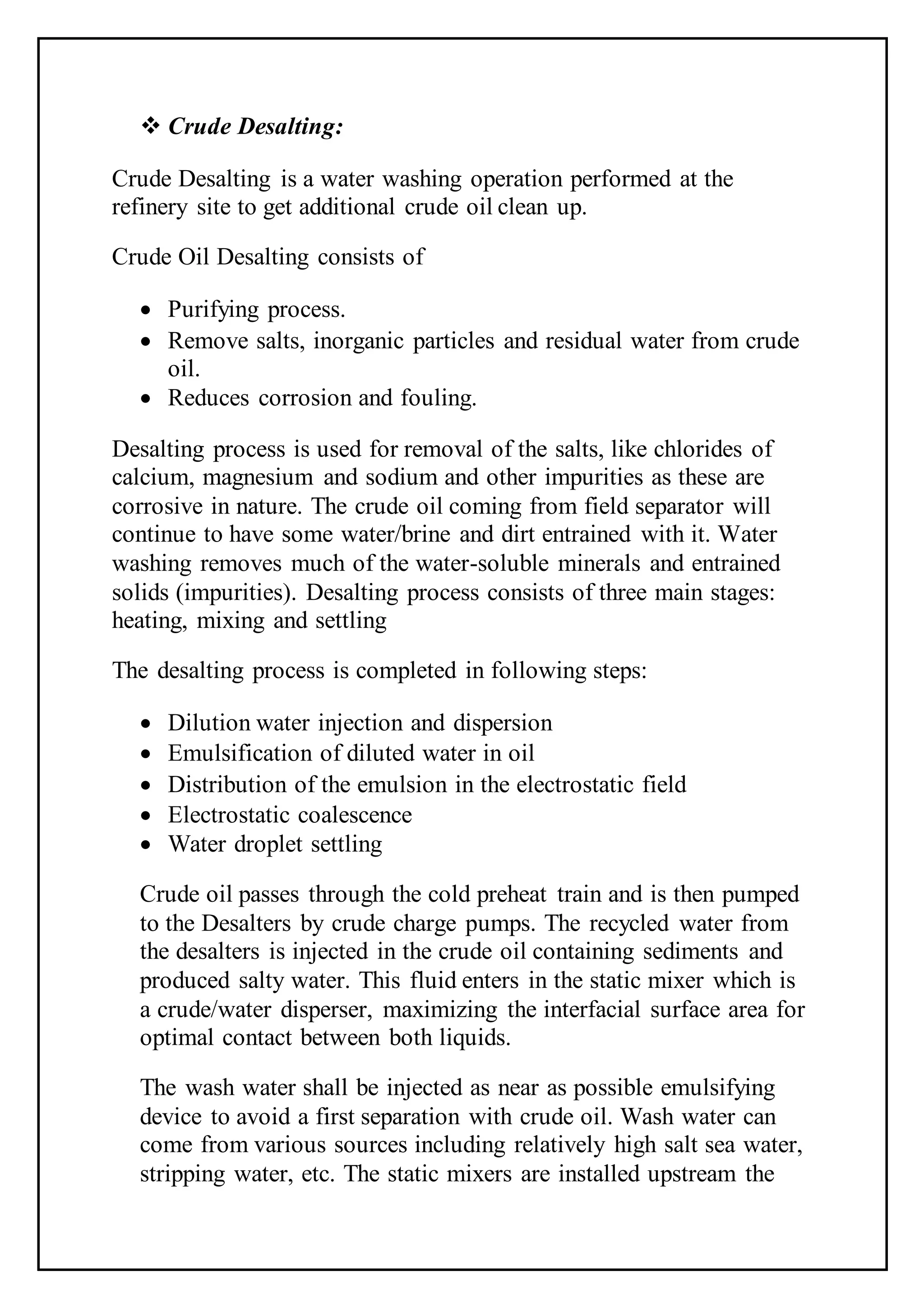IOCL project report(chemical engineering) | DOCX