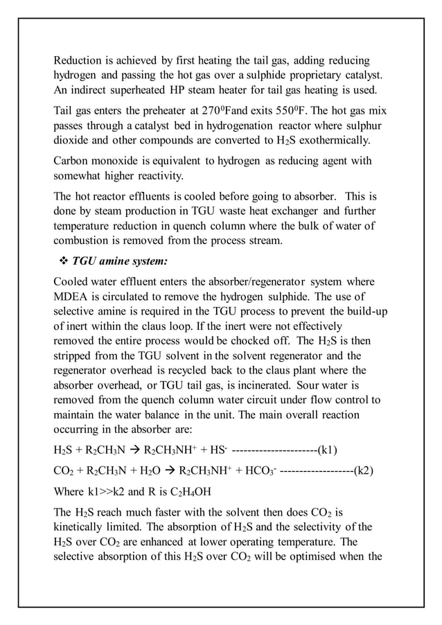 IOCL project report(chemical engineering) | DOCX