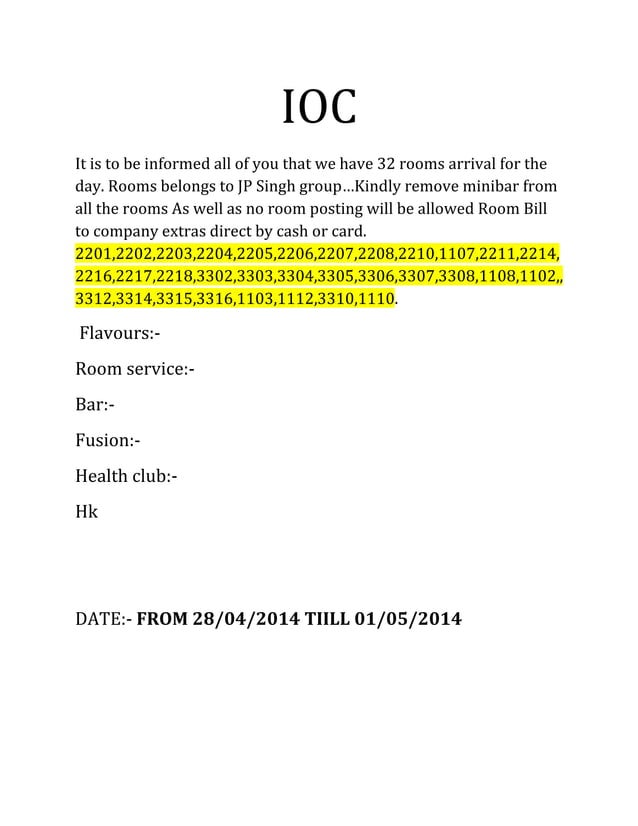 Ioc office word document | DOCX