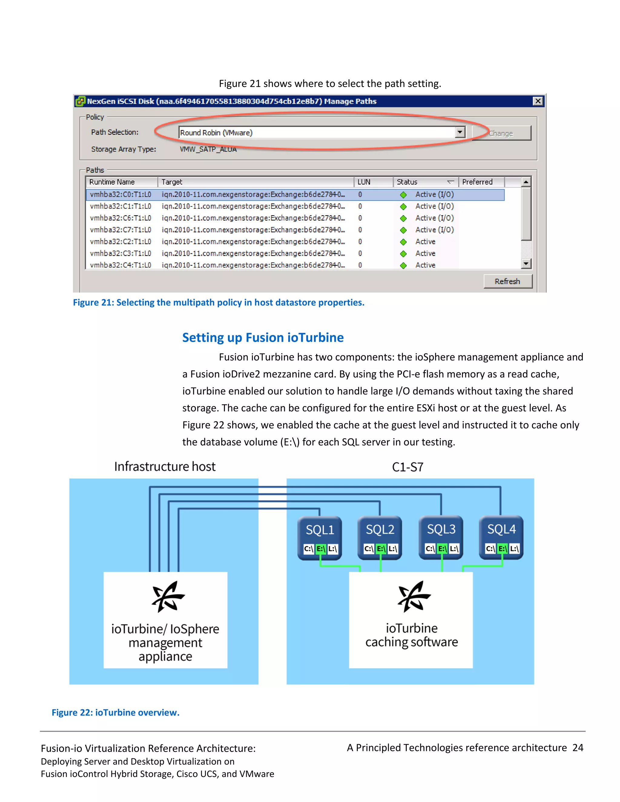 Fusion-io Virtualization Reference Architecture: Deploying Server and Desktop Virtualization on ...