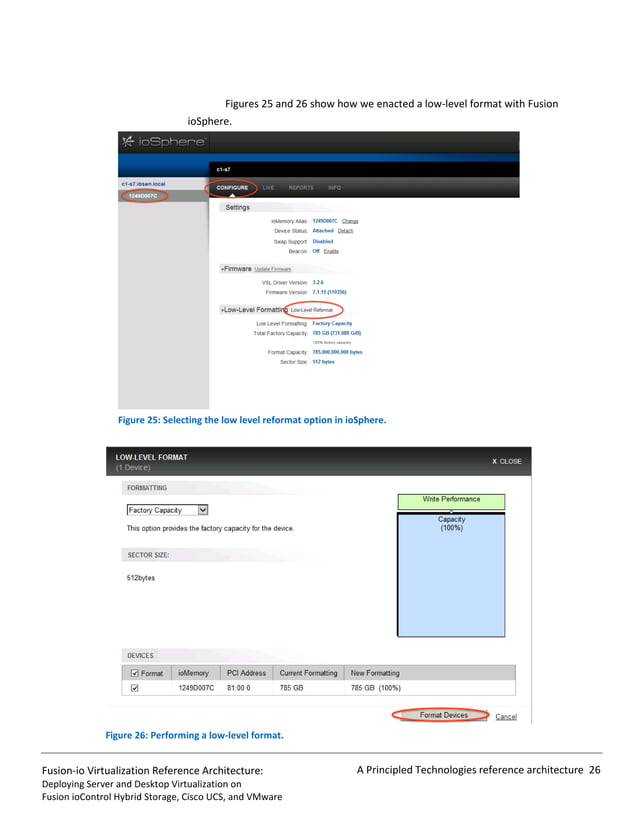 Fusion-io Virtualization Reference Architecture: Deploying Server and Desktop Virtualization on ...