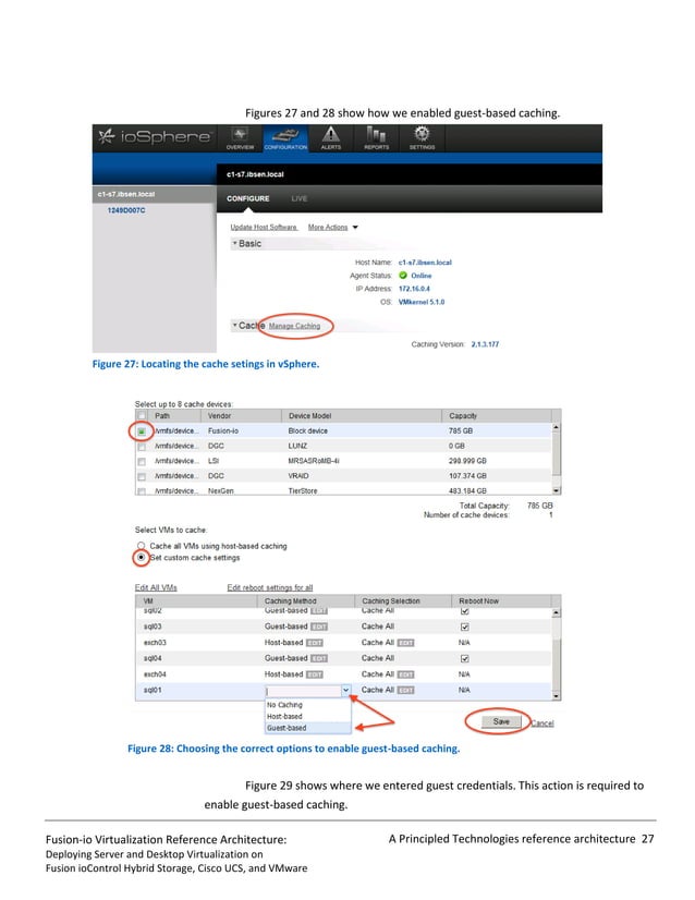Fusion-io Virtualization Reference Architecture: Deploying Server and Desktop Virtualization on ...