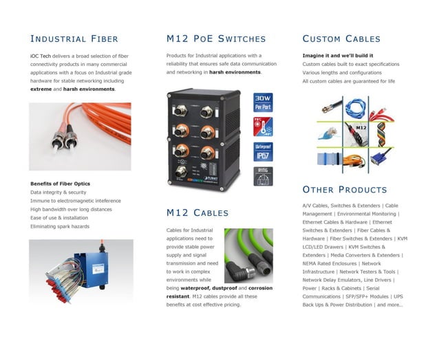 iOC Tech industrial brochure | PPT