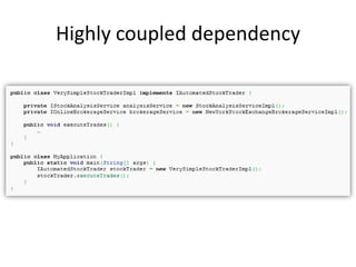 Inversion of Control vs. Dependency Inversion Principle vs. Dependency Injection | PPTX ...