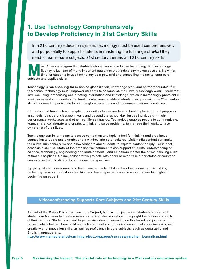 Maximizing the Impact: "The Pivotal Role of Technology in a 21st Cent…