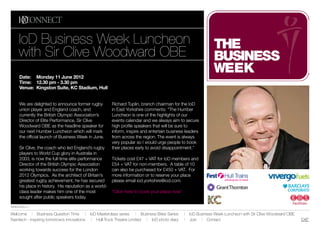 IoD Connect March Newsletter | PDF