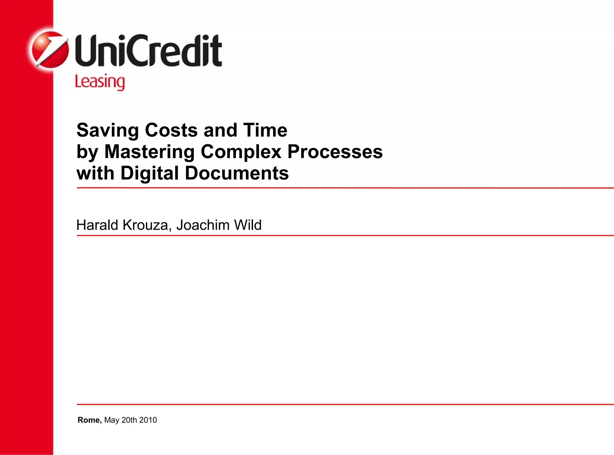 Success Story_UniCredit Leasing_ Austria | PPT