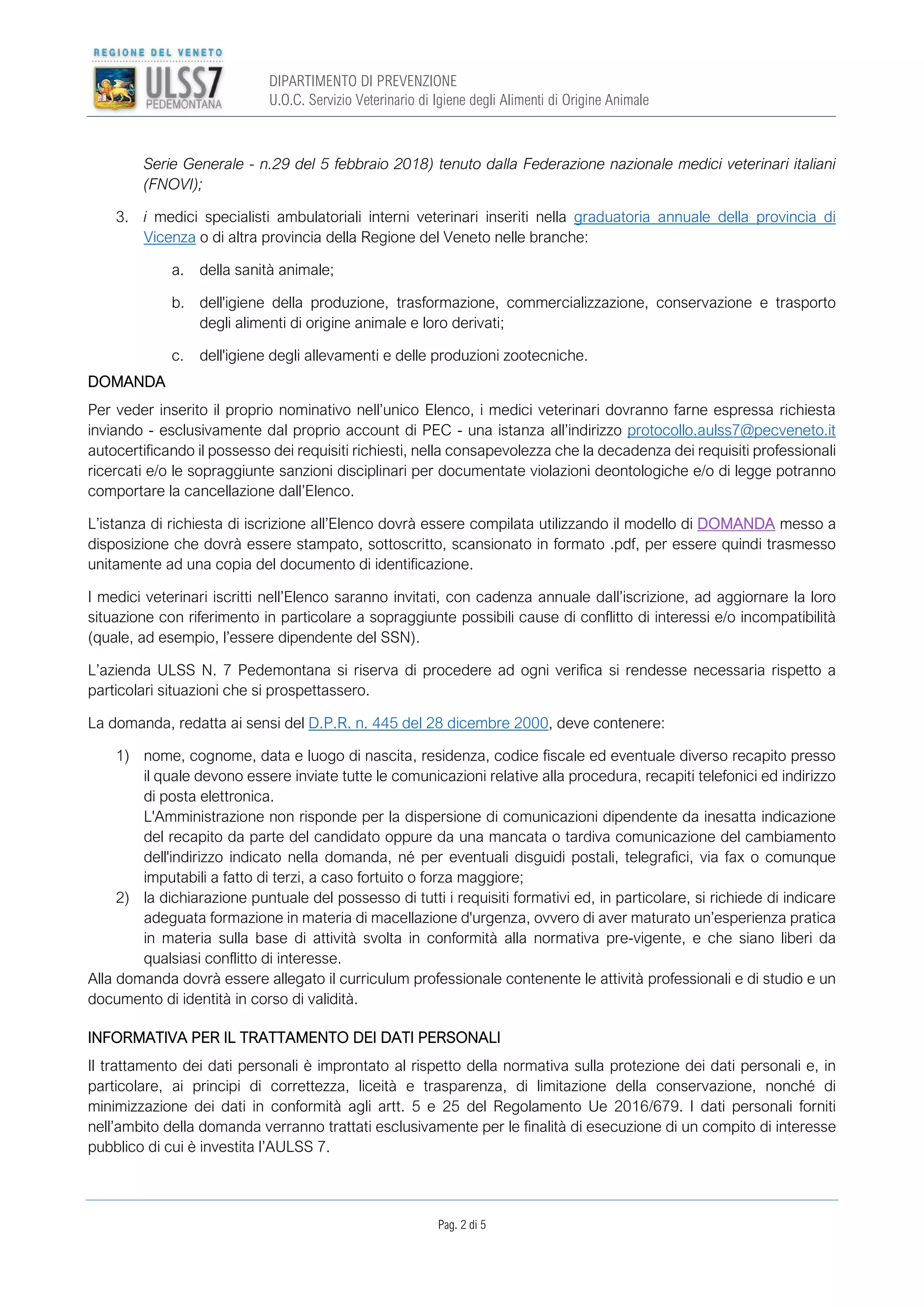 Io designazione vet.uff-lp_msu | PDF