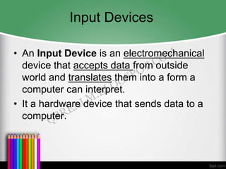 IO Devices | PPT