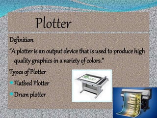 A presentation on Input output devices.pptx