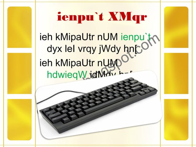 Input Output Devices (An Introduction) | PPT