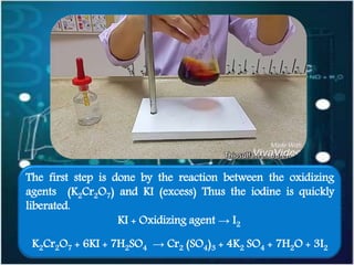 Iodimetry & iodometry | PPTX