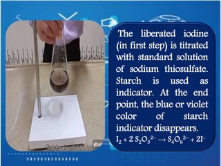 Iodimetry & iodometry | PPTX
