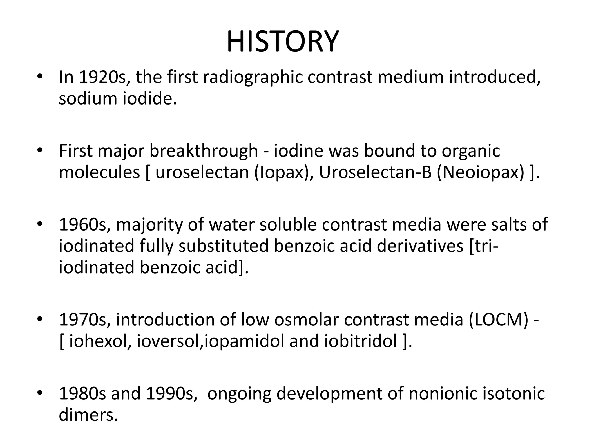 Iodinated contrast media | PPTX