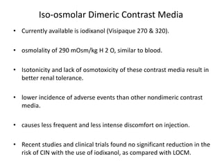 Iodinated contrast media | PPTX