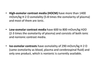 Iodinated contrast media | PPTX