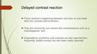 IODINATED CONTRAST MEDIA ADVERSE REACTIONS - Copy.pptx