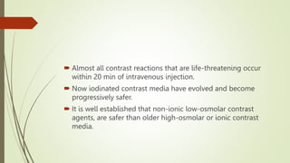 IODINATED CONTRAST MEDIA ADVERSE REACTIONS - Copy.pptx