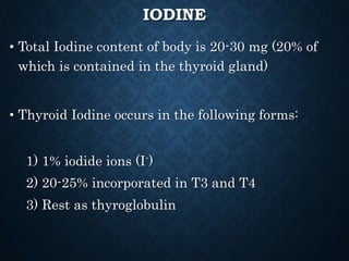 Iodine : Biochemistry – Lippincott’s Illustrated Reviews World Wide Web ...