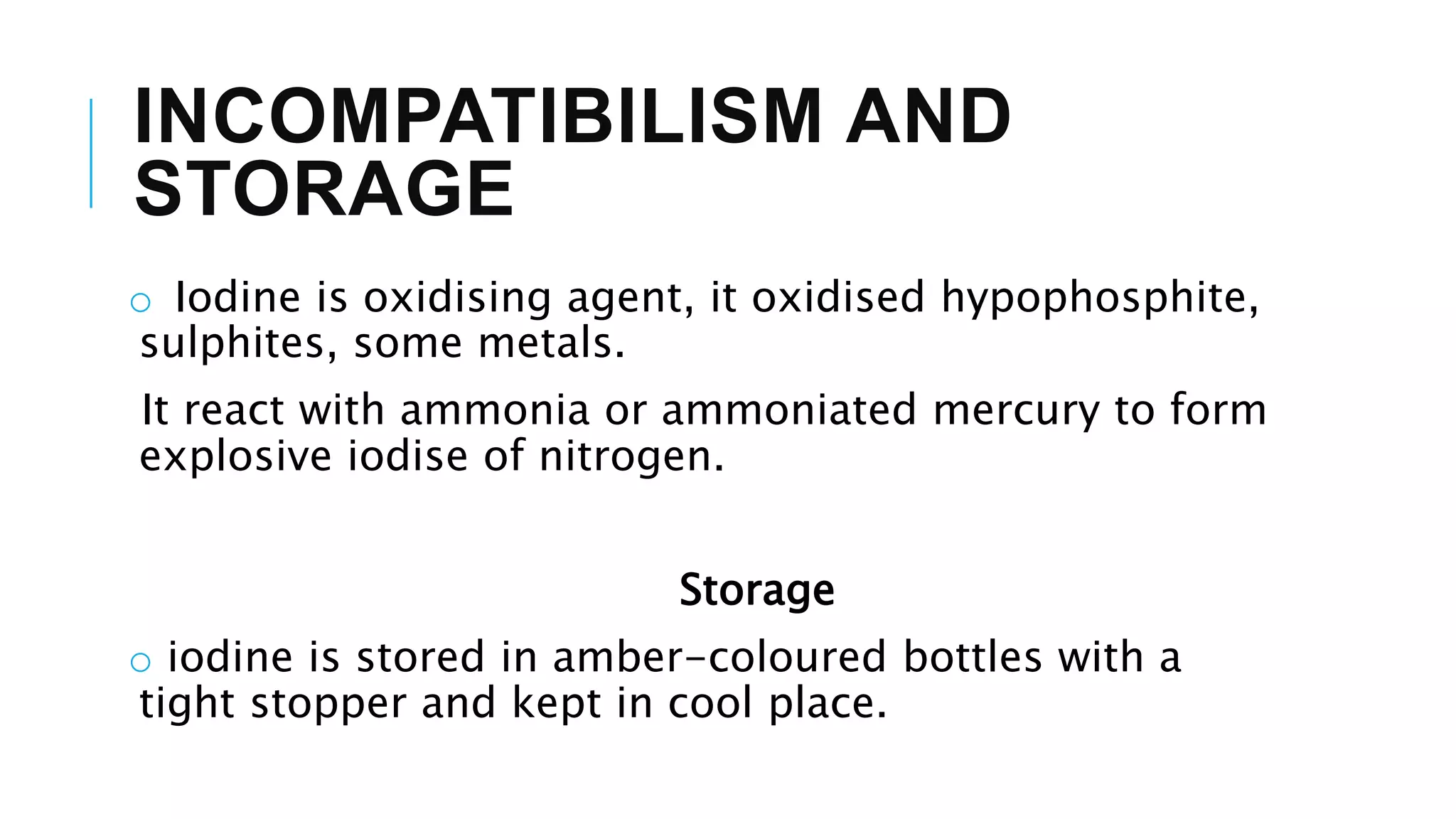 Official compound of Iodine | PPTX